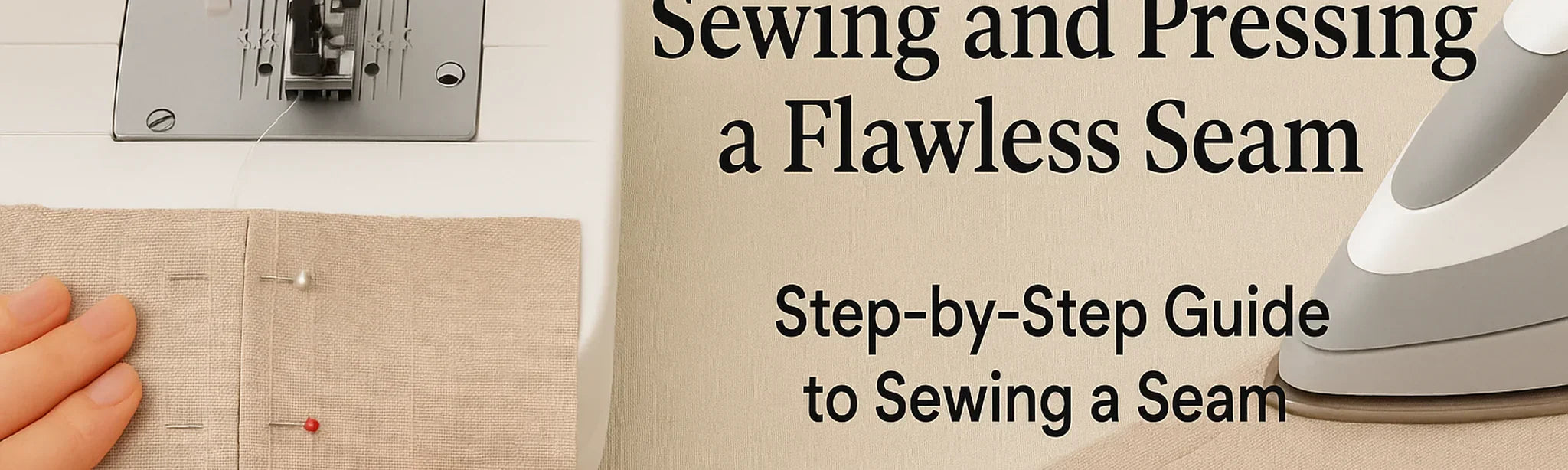 Mastering the Art of Sewing and Pressing a Flawless Seam – FineryEmbroidery